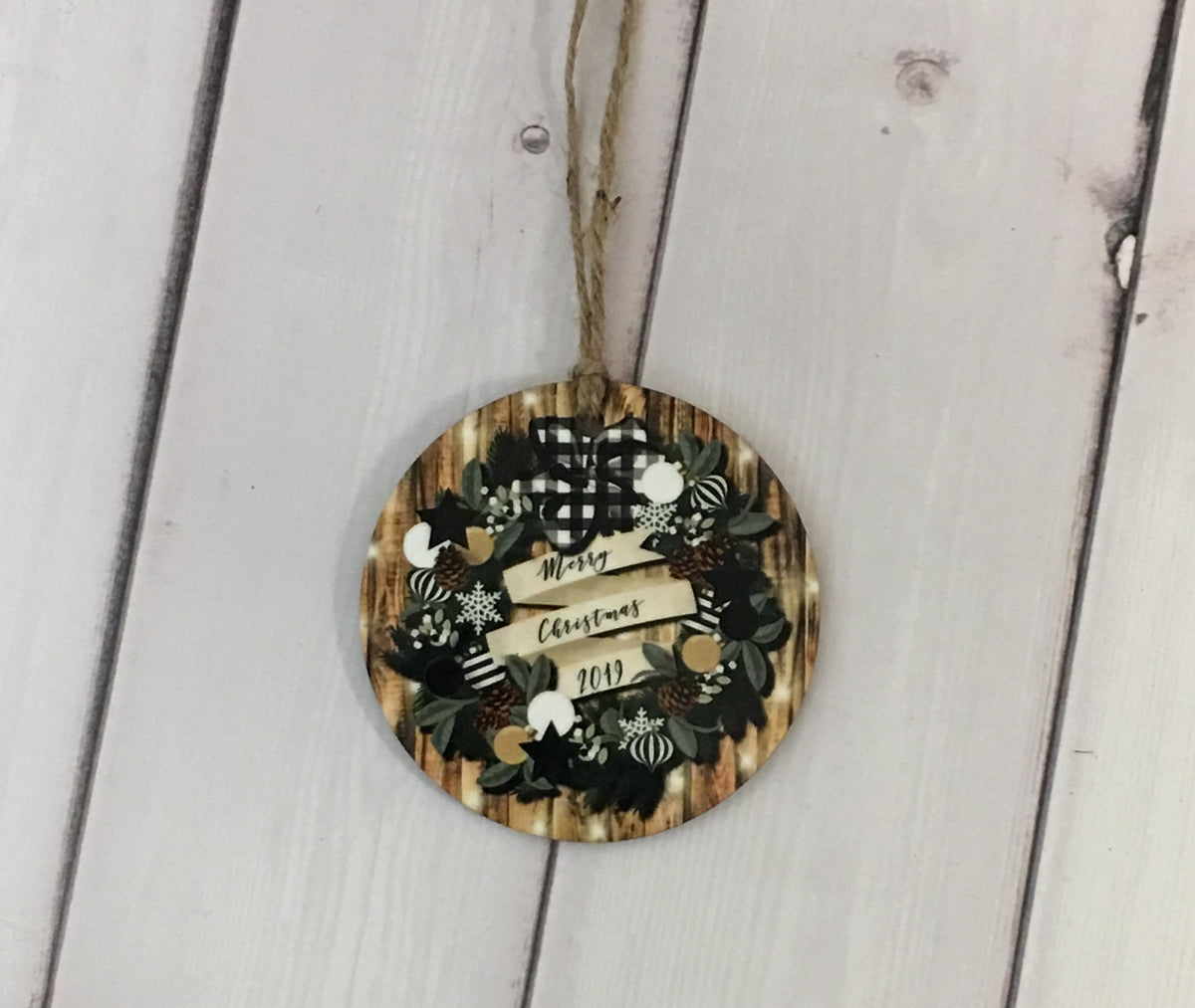 Round Sublimation Hardboard Single Sided Ornament – ApareciumDesignCo.